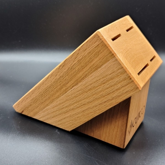 Cutco | Kitchen | Cutco Knife Block Wooden 4 Slot Made In Usa | Poshmark